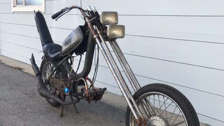 Vespa Bravo Chopper | MOPED OF THE DAY | Vintage Mopeds